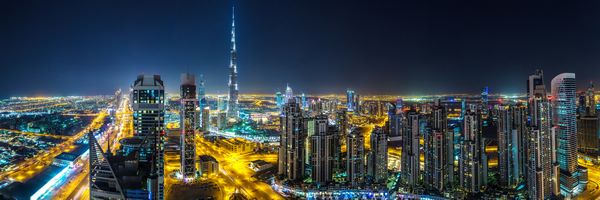 Saudijska Arabija Dubai panorama