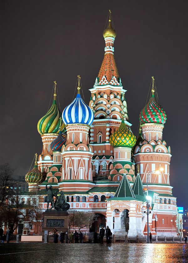 Rusija Moscow Saint Basil's cathedral