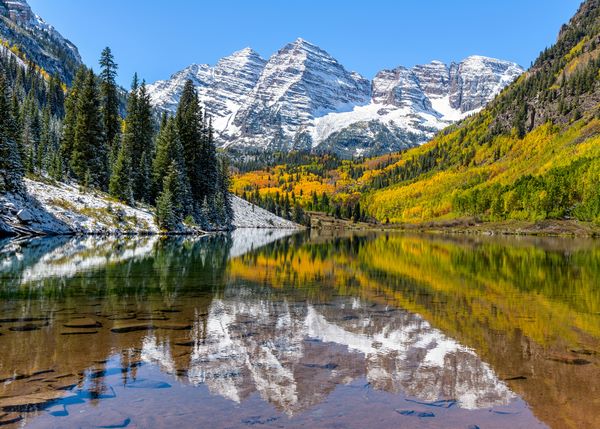 Kolorado Maroon Lake, Aspen