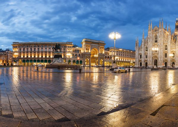 Italija Milano uvece
