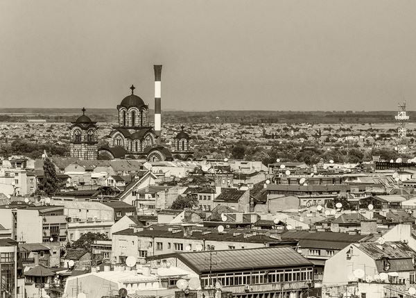 Srbija Beograd crno bela slika