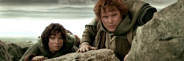 Lord of the Rings Sam i Frodo