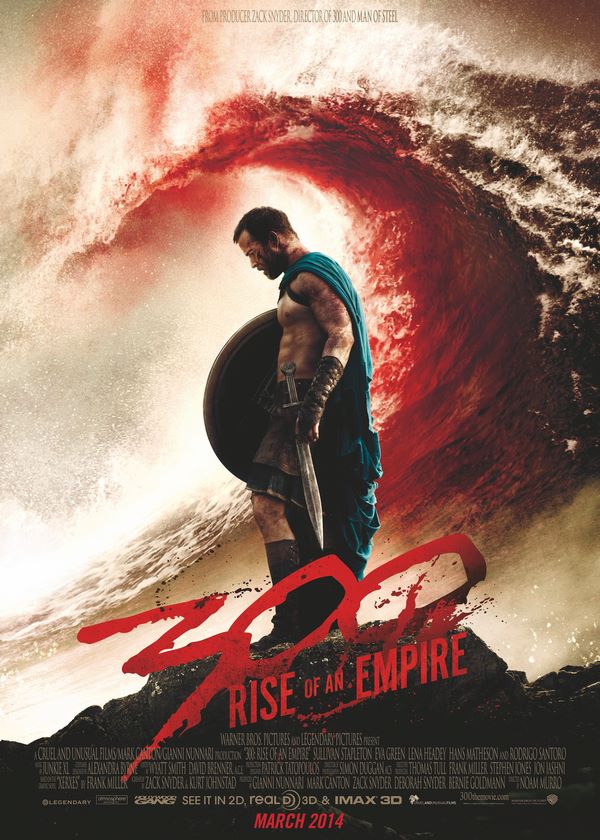 300 Rise Of An Empire krv poster