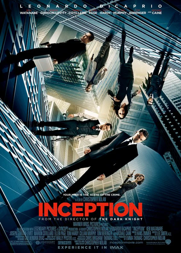 Inception crni poster