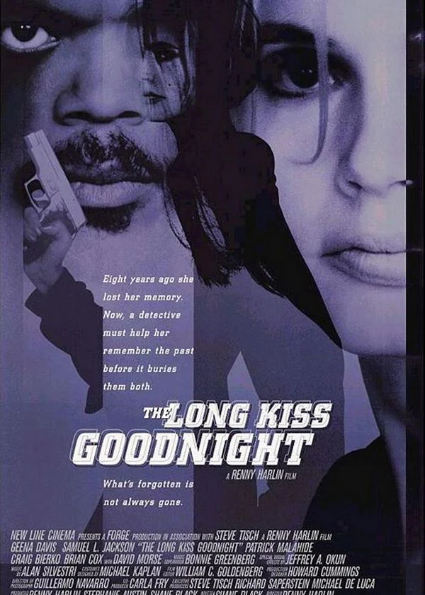 Long Kiss Goodnight glumci Geena Davis i Samuel Jackson