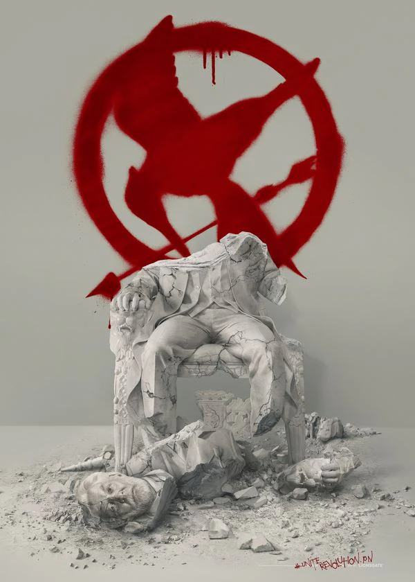 The Hunger Games Mockingjay crveni znak