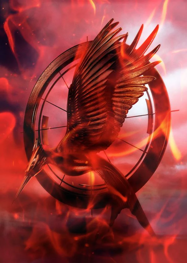 The Hunger Games Mockingjay ptica u plamenu