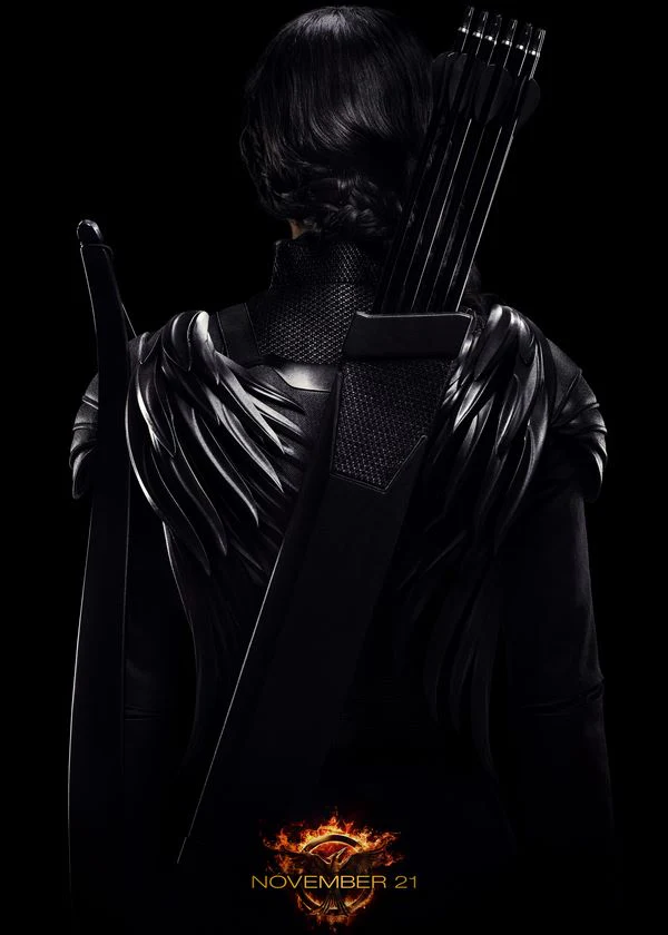 The Hunger Games Mockingjay crni poster