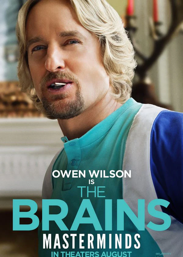 Masterminds (2016) Owen Wilson