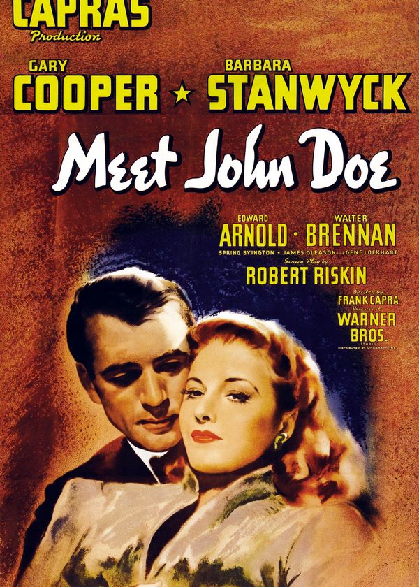 Meet John Doe (1941) poster