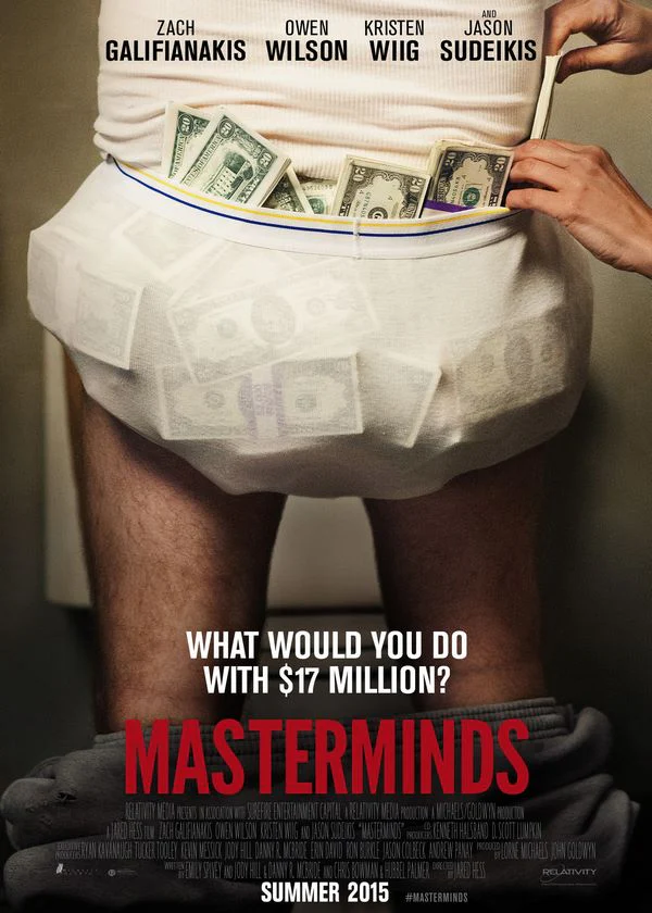 Masterminds (2016) plakat