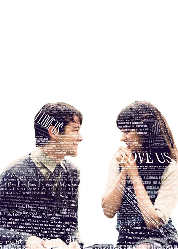 500 days of summer (2009) bela pozadina