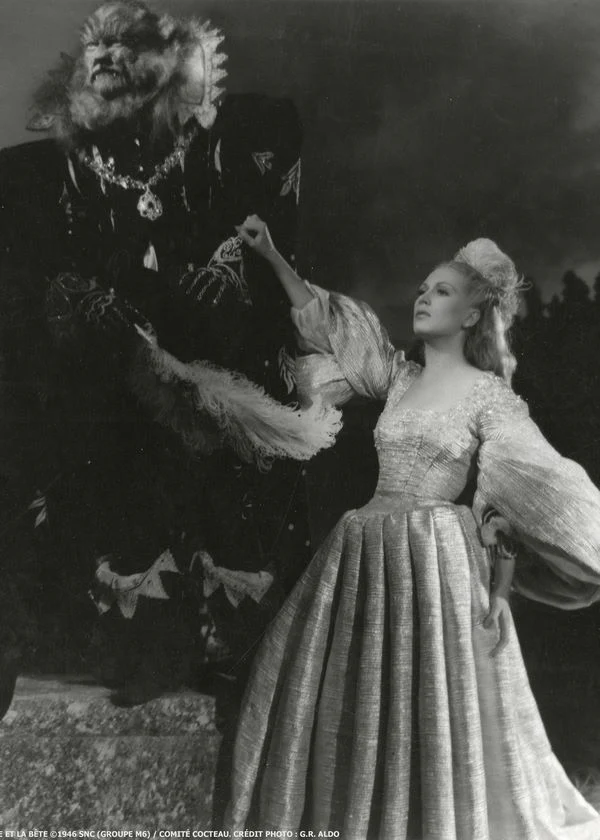 Beauty and the Beast crno bela slika