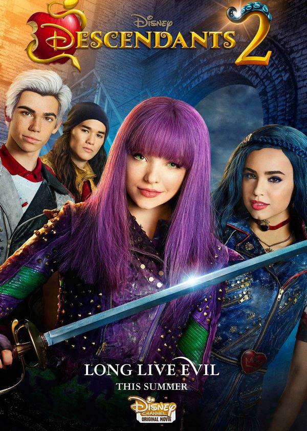 Descendants 2 filmski poster