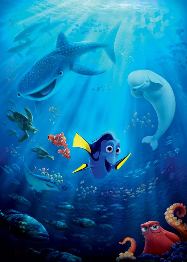 Finding Dory i zuta peraja