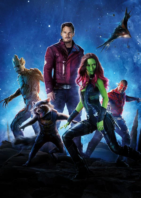 Guardians of the Galaxy zvezdano nebo