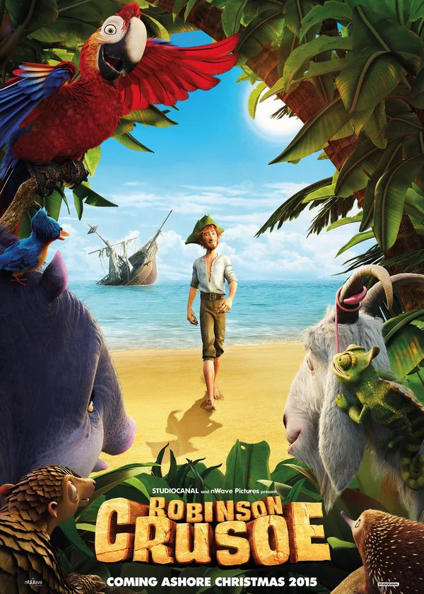 Robinson Crusoe poster crtani