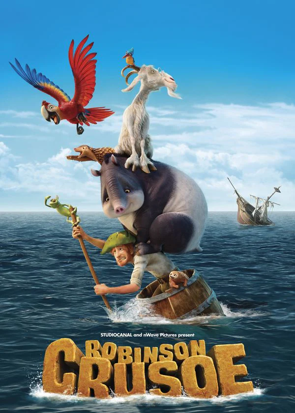 Robinson Crusoe poster za crtani