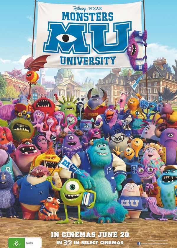 Monsters University (2013) poster