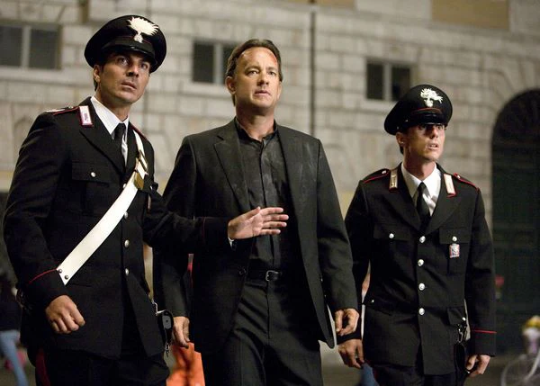 Da Vinci Code Tom Hanks i policija