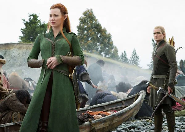 The Hobbit The Battle of the five armies Tauriel i Legolas