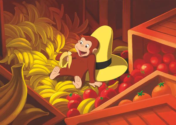 Curious George Banane