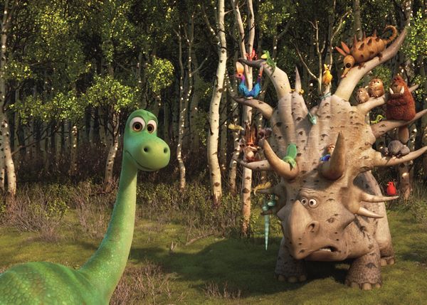 Good Dinosaur i druzina