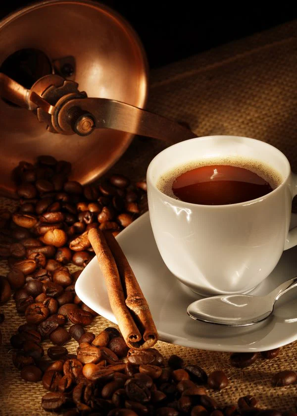 Kafa fotografije zrna kafe i anis