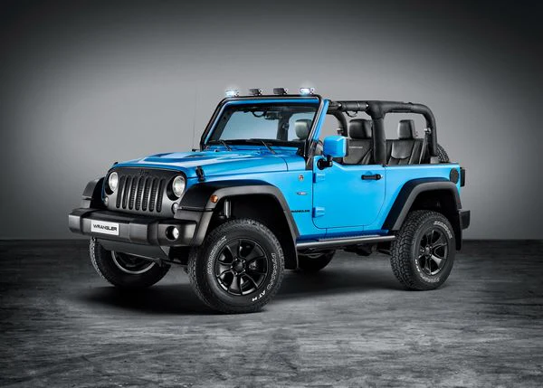 Jeep Wrangler plava