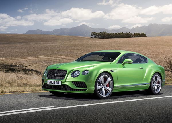 Bentley zeleni