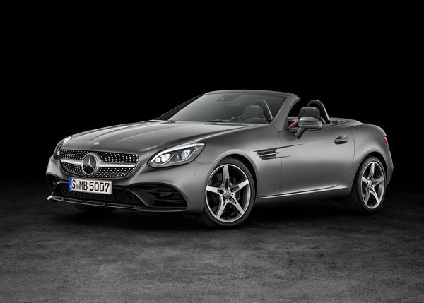 Mercedes Benz sivi kabriolet