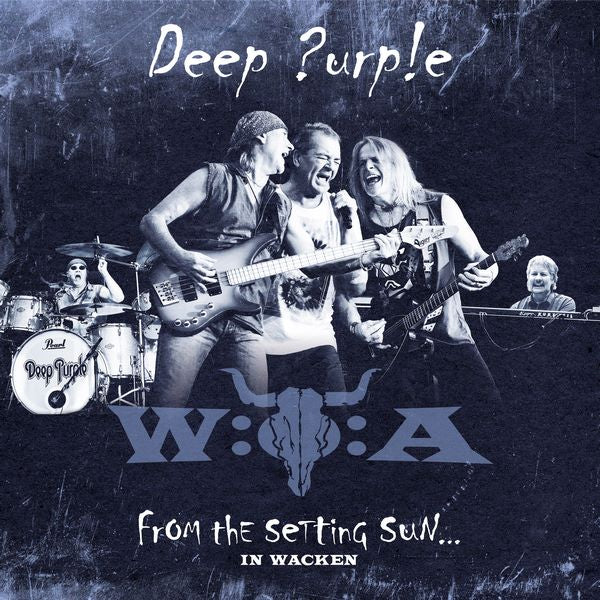 Deep Purple poster plavi