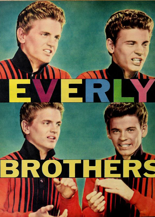The Everly Brothers u boji poster