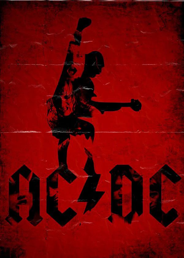 AC DC poster logo