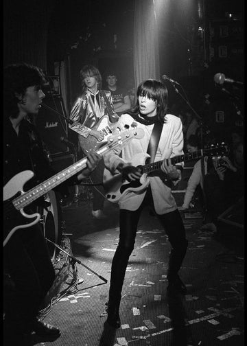 Chrissie Hynde crno bela