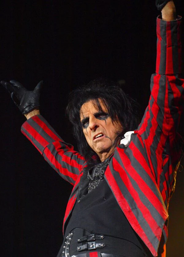 Alice Cooper crno crven