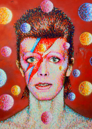 David Bowie grafit