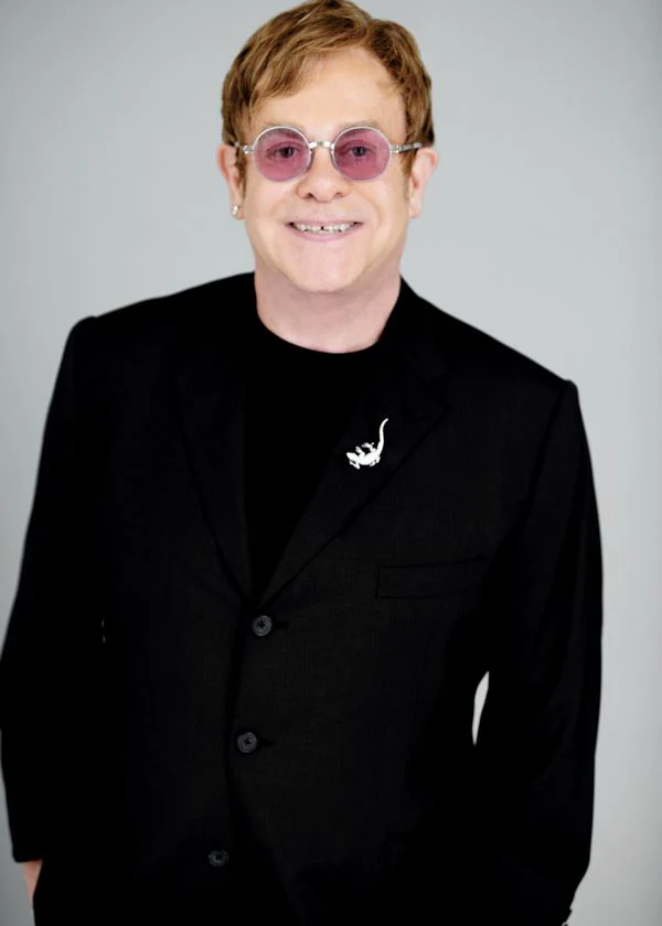 Elton John siva pozadina