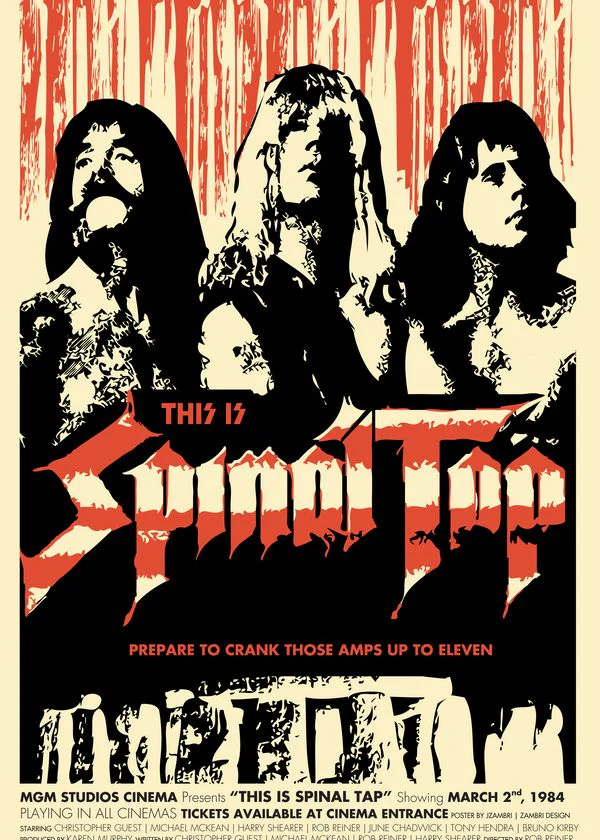 Spinal Tap poster