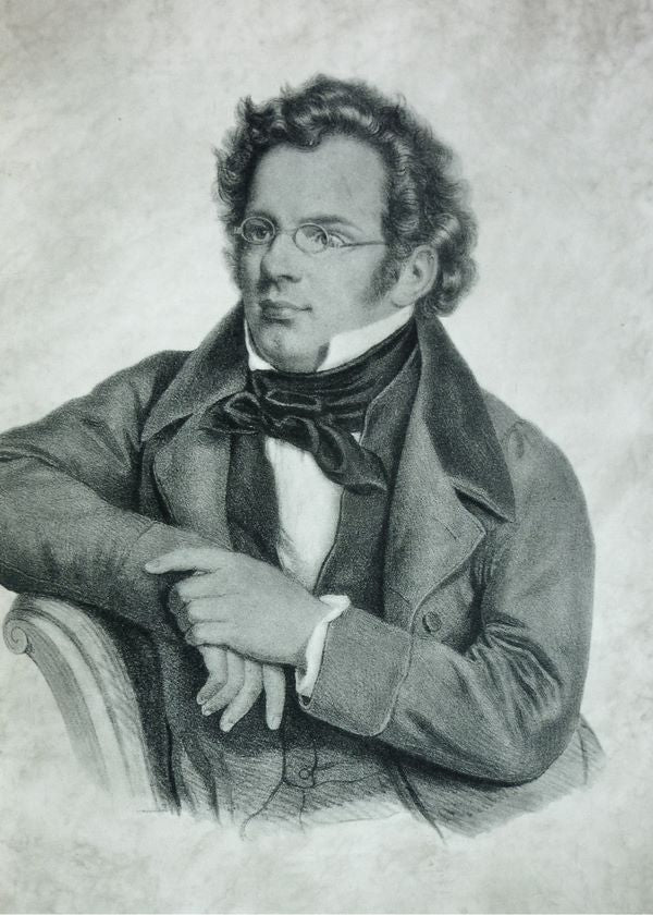 Franz Schubert crtez