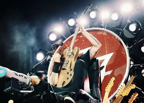 Foo Fighters uspravna gitara