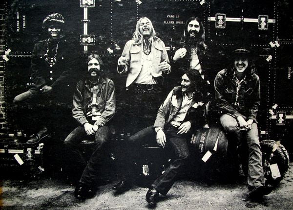 Allman Brothers Band stara crno bela