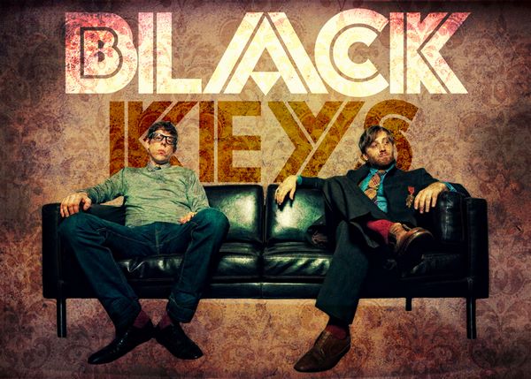 The Black Keys sofa