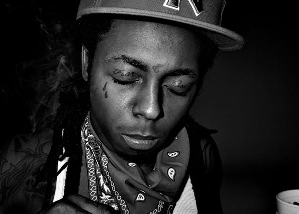 Lil Wayne crno belo