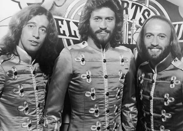 Bee Gees crno belo