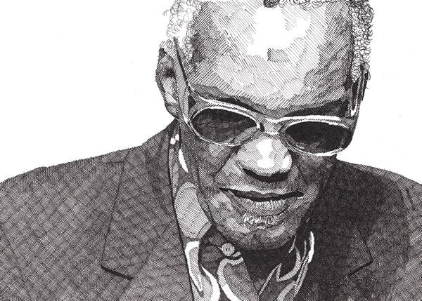 Ray Charles bela pozadina