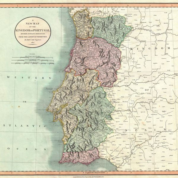 Istorijske mape roze i zeleno