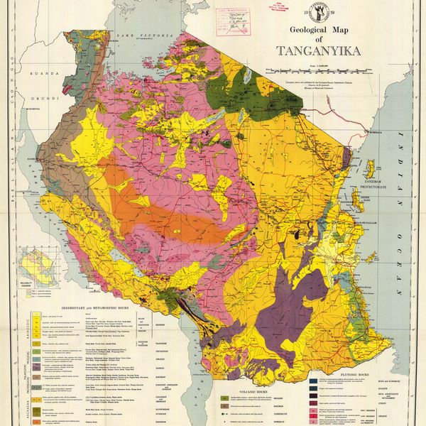 Mape Tanzanija sastav zemlje