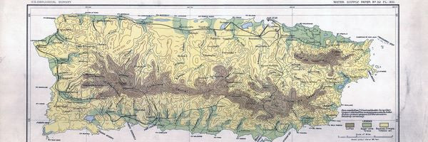 Mape Portoriko istorijska mapa