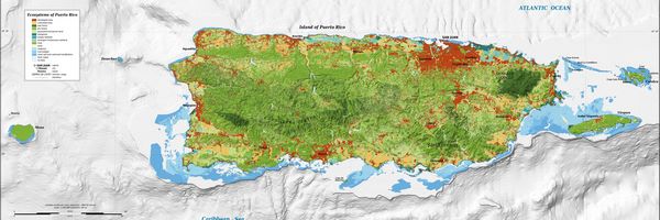Mape Portoriko prikaz ekosistema